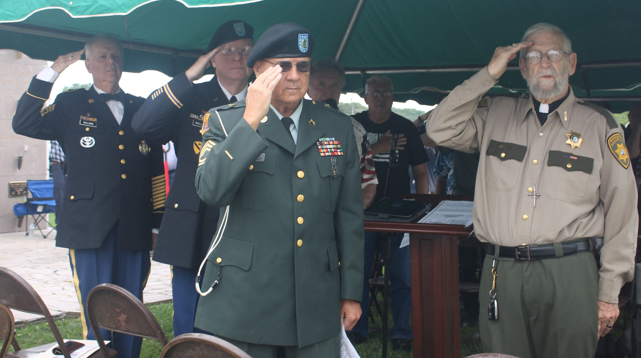 County hosts Memorial Day ceremony - Winchester Herald Chronicle