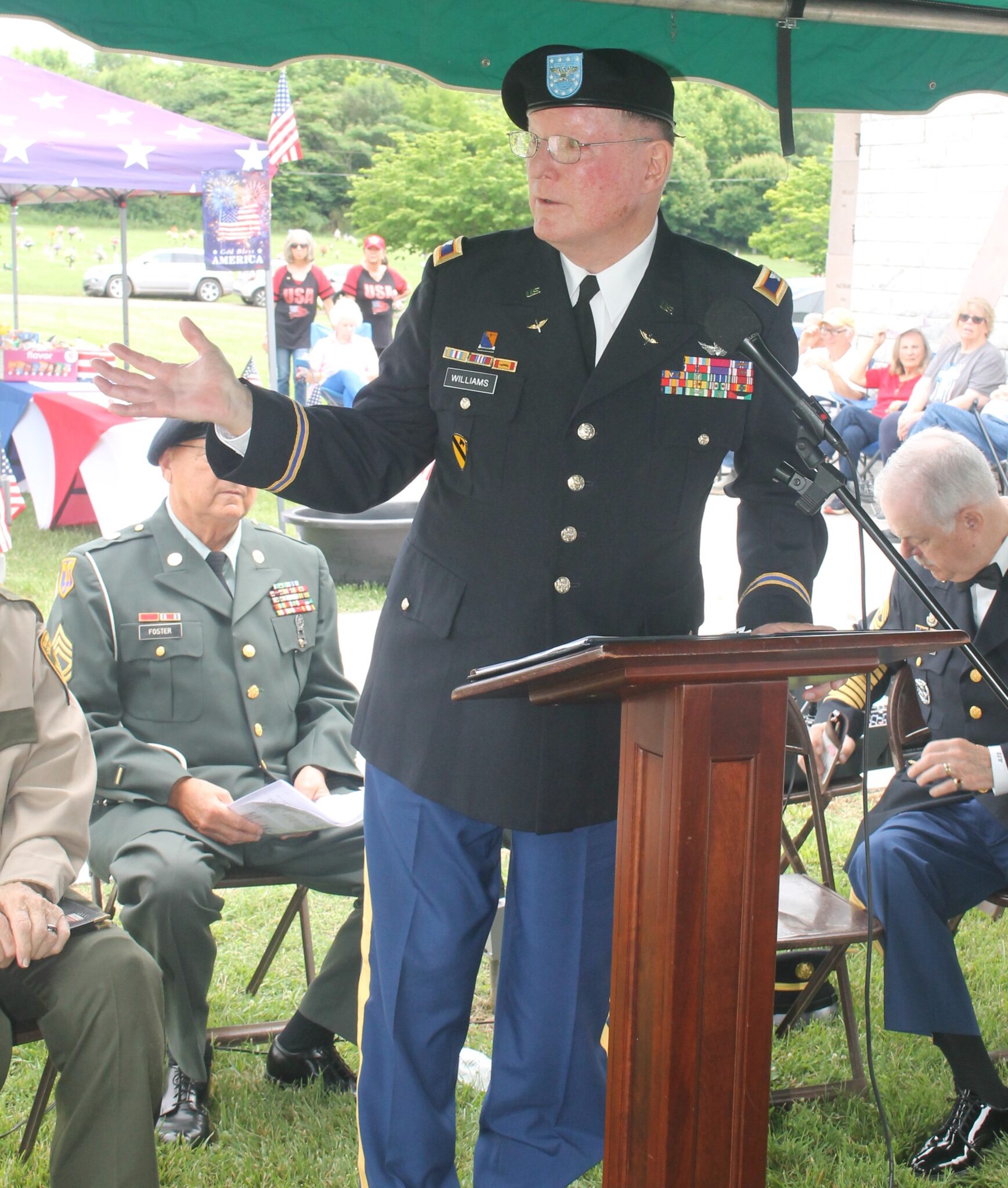 County hosts Memorial Day ceremony - Winchester Herald Chronicle